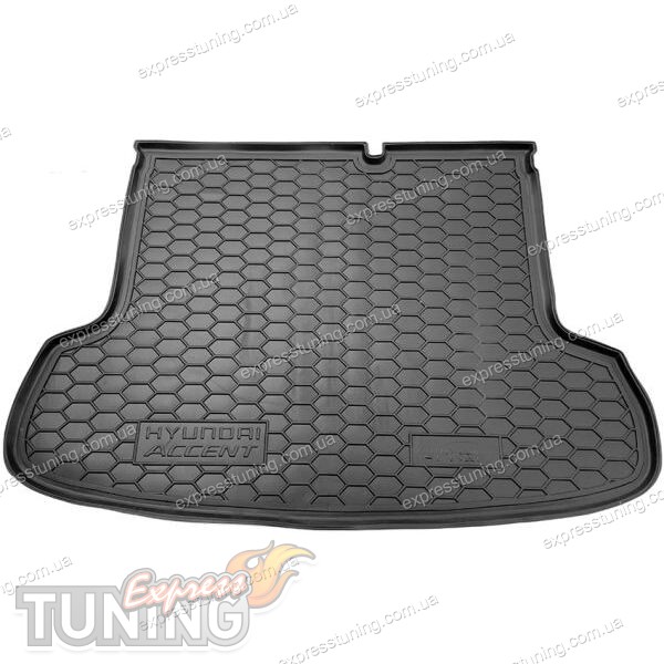 Коврик в багажник Hyundai Accent 3 седан резина - купить резиновый ...