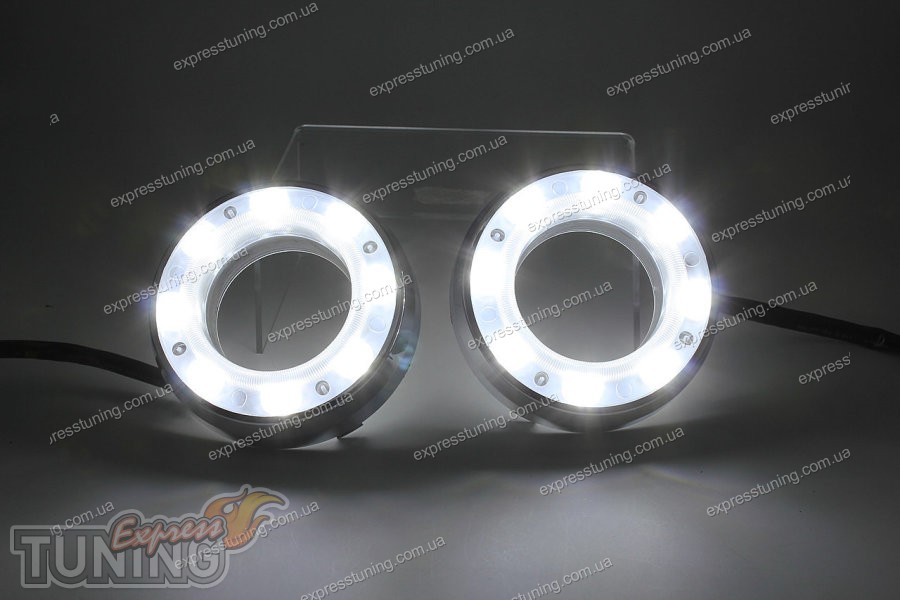Ходовые огни DRL для Mitsubishi ASX (ДРЛ на Митсубиси ASX рестайл) LED ...