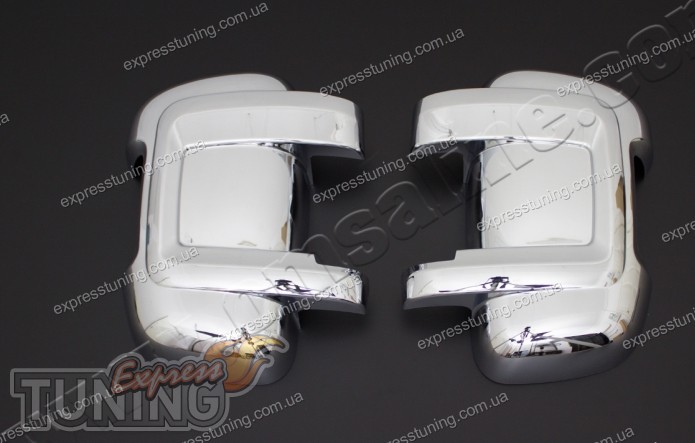 Хром накладки на зеркала Фиат Дукато 3 (хромированные накладки на ...