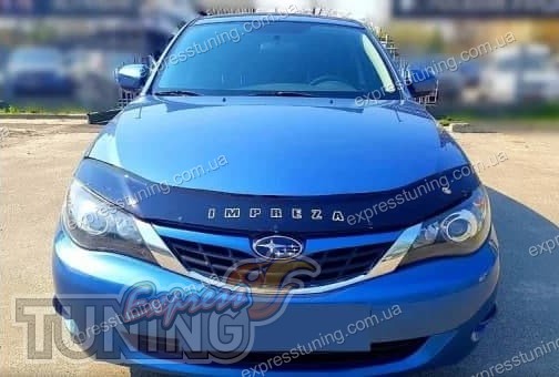 Мухобойка на капот Subaru Impreza 3 - Купить дефлекторы для капота в ...