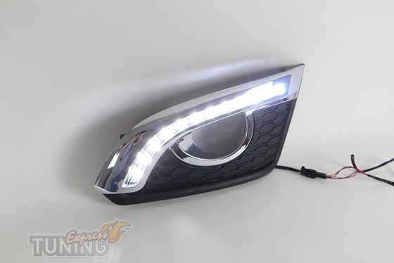Дневные ходовые огни Шевроле Каптива 2 (ДХО для Chevrolet Captiva 2 DRL ...